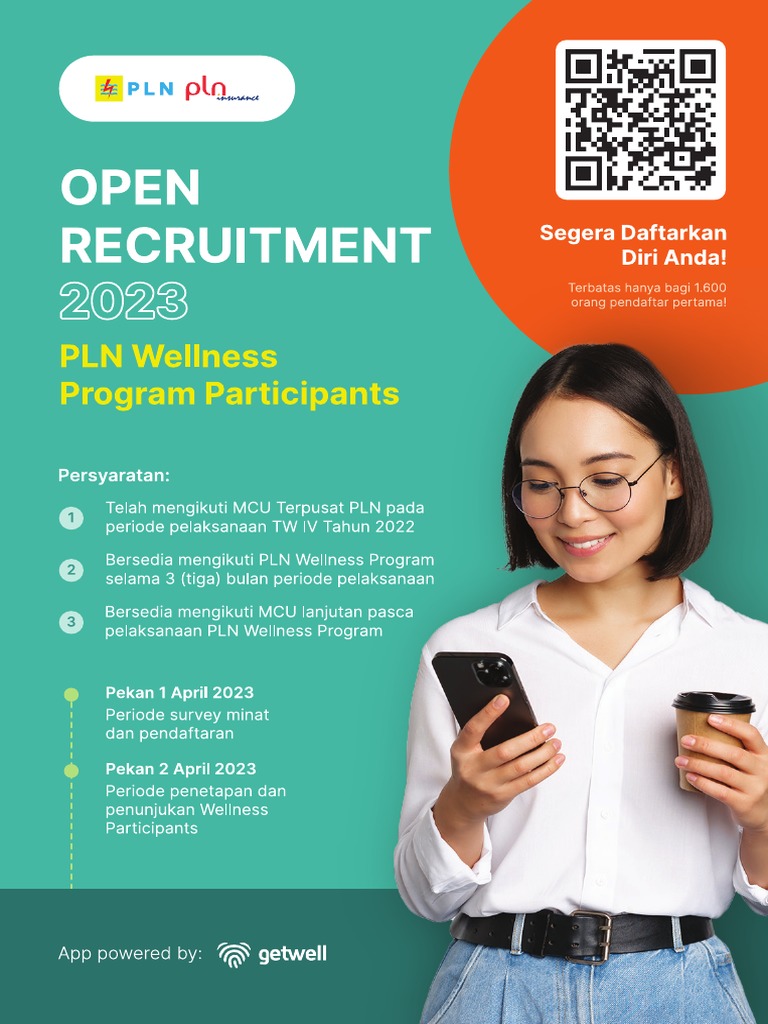 Flyer Rekrutmen Wellness Program 2023 (1) | PDF