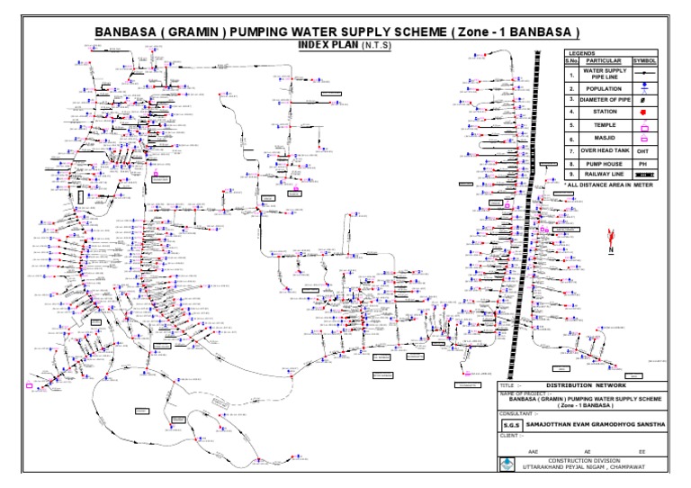 BANBASA GRAMIN WATER SUPPLY Z-1 LAYOUT .-Model | PDF