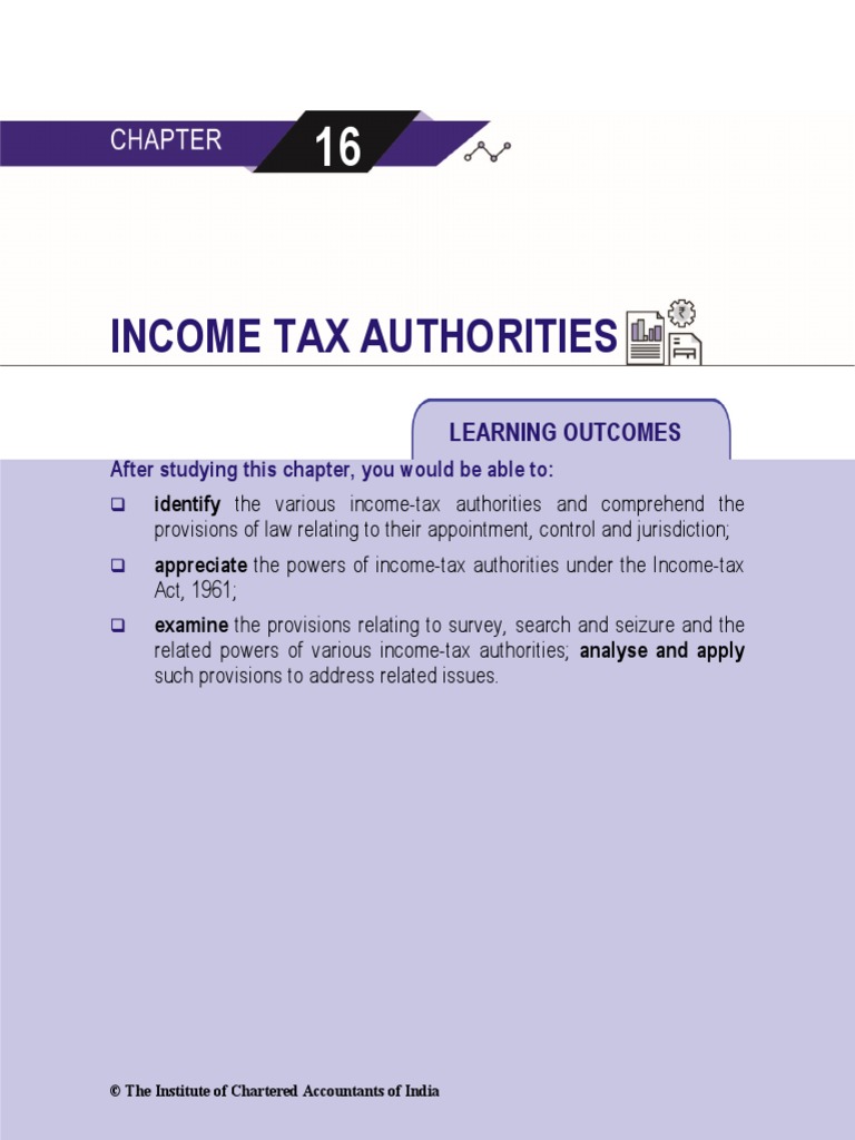 Income Tax Authorities | PDF | Income Tax | Search Warrant