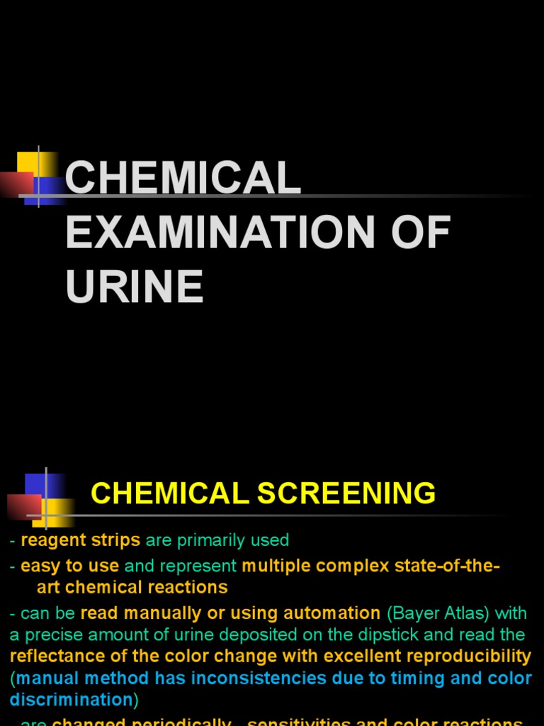 REVIEW 2023 AUBF Basics on Chemical Tests for Urine.ppt | PDF | Glucose ...