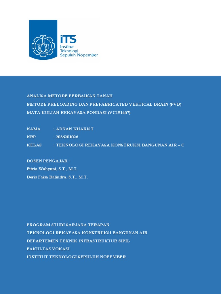 026 - Adnan Kharist - Rekayasa Pondasi - A4 | PDF