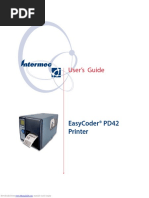 Manual Honeywell Pc42e T | PDF | Ip Address | Printer (Computing)
