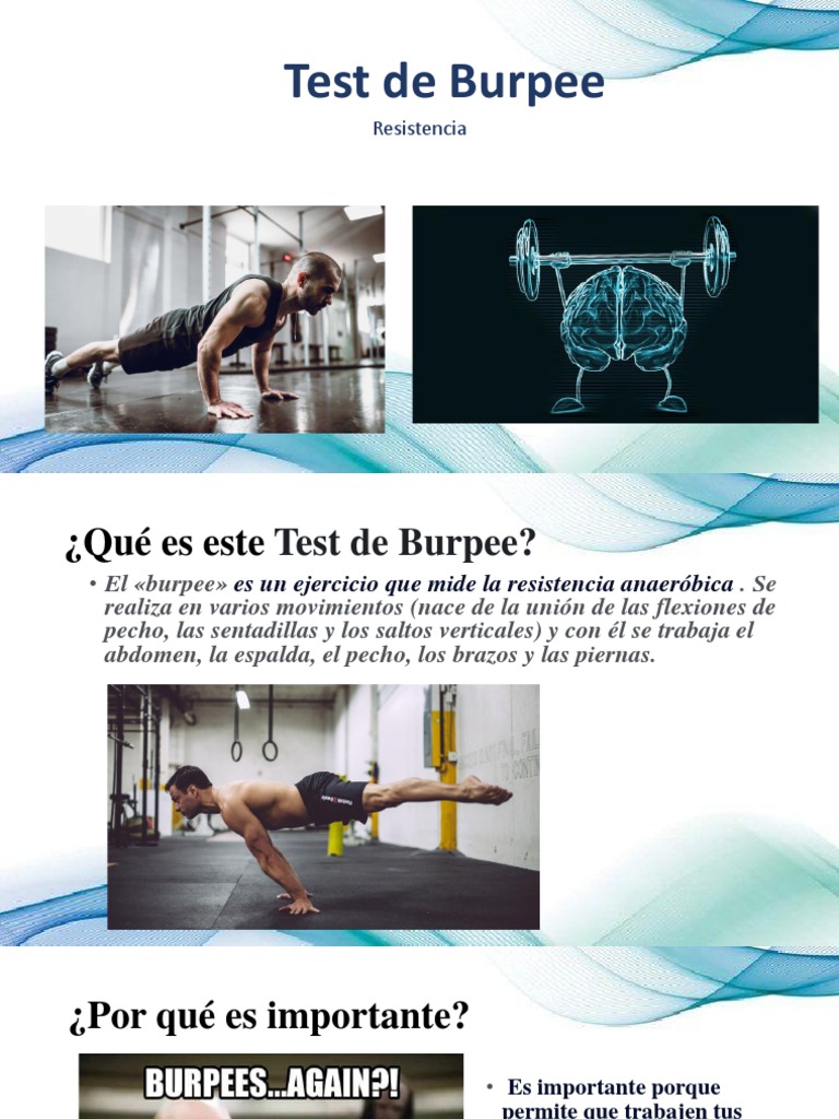 Test de Burpee | PDF