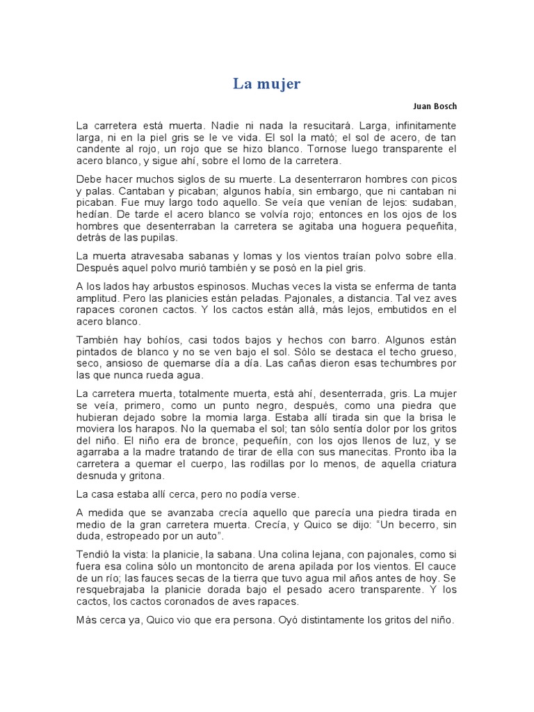 La Mujer | PDF