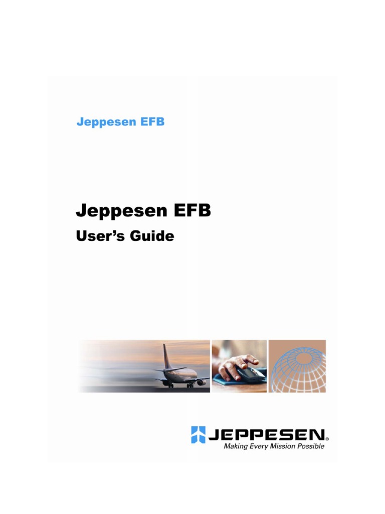 Jeppesen EFB - Manual | PDF
