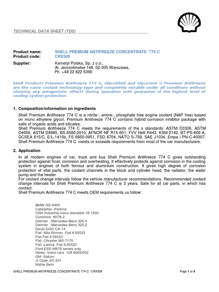 Shell | PDF | Chemical Compounds | Physical Chemistry