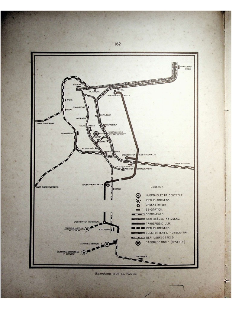 Jalur Trem Batavia 1910 | PDF
