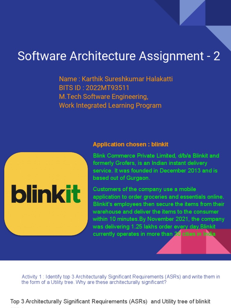 Software Architecture Assignment - 2 | Download Free PDF | Cache ... Software Architecture Assignment - 2 | Download Free PDF | Cache ...