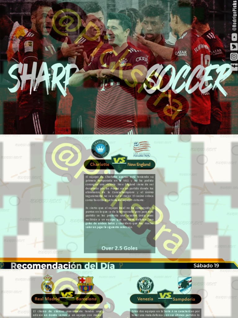 Sharp Soccer 18 - 20 de Marzo | PDF | Clubes deportivos | Asociación ...