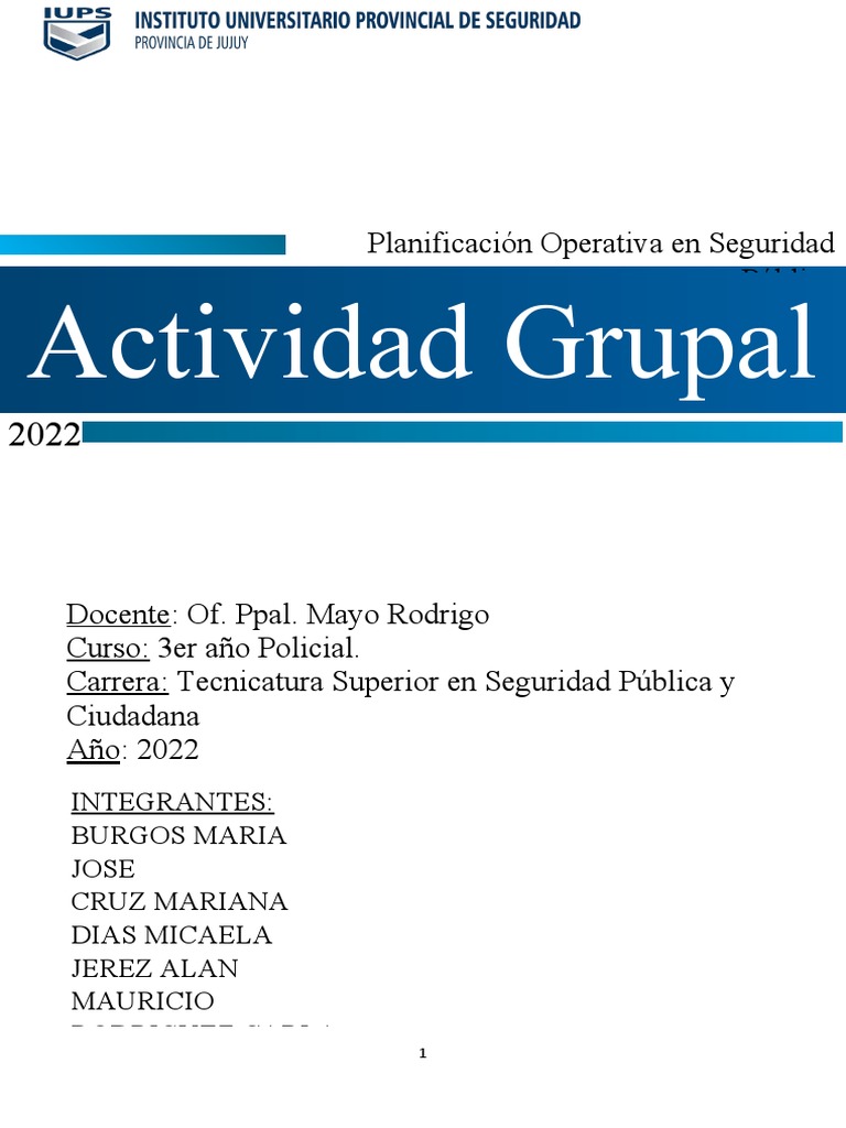 Actividad Grupal | PDF