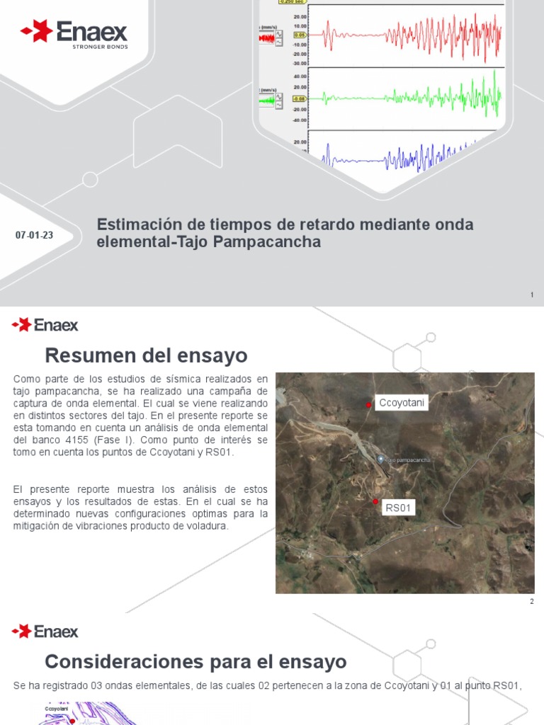 Estimacion de Tiempos de Retardo Mediante Onda Elemental Tajo ...