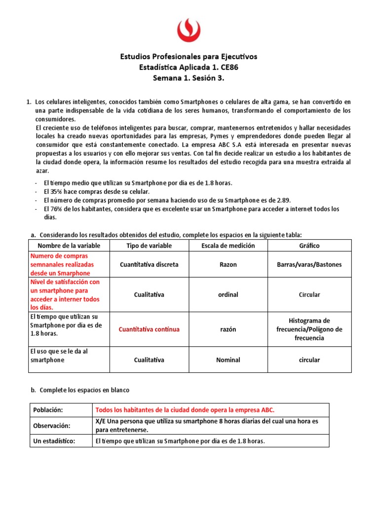 Ce86 202101 Ejercicios Propuestos AAD Sesión Online Semana 1 | PDF | Smartphone | Teléfonos móviles