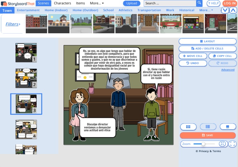 Strip Generator Storyboard: Créer Un Storyboard Gratuit – PYTSHG