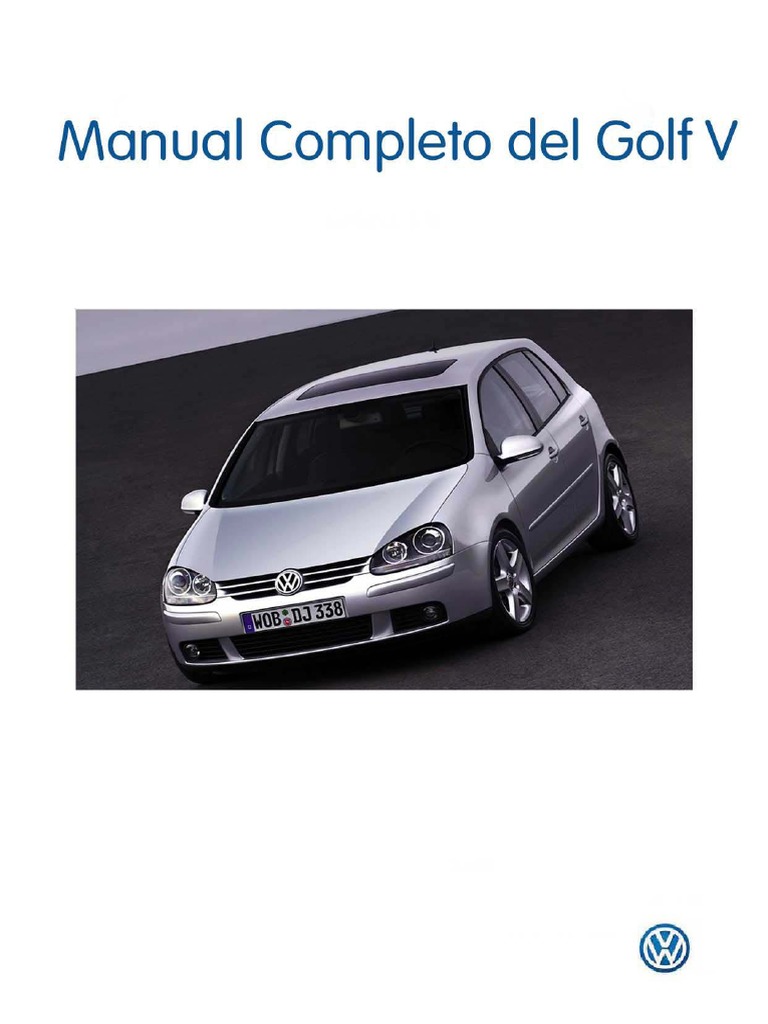 Manual Usuario Golf mk5 | PDF
