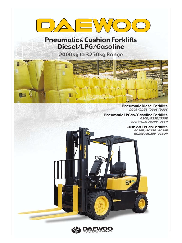 Daewoo - D20-33S-3 Brochure | PDF