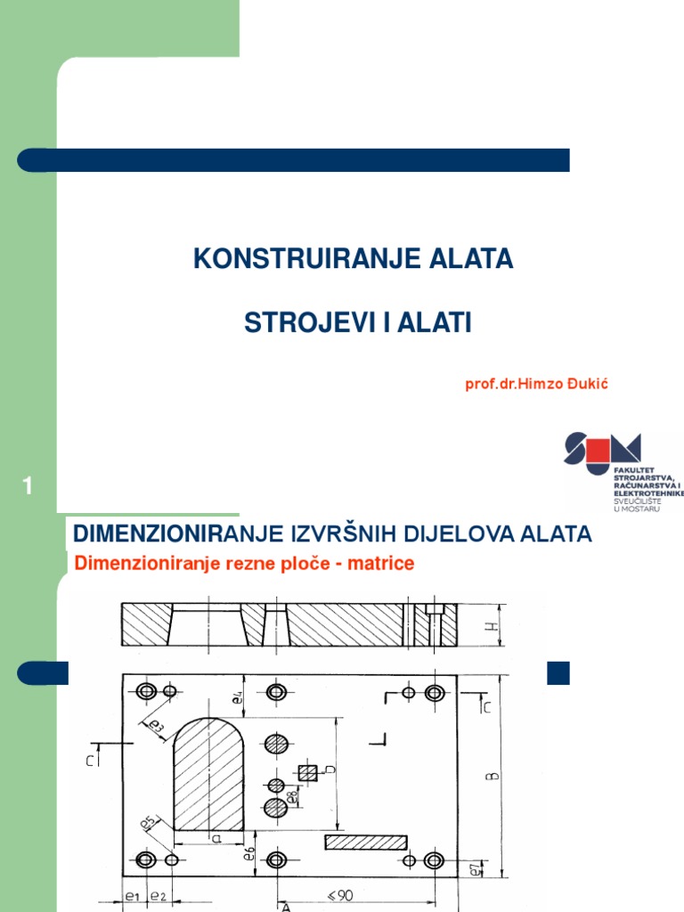 1 - Proracun Rezne Ploce | PDF