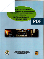 P4 2021 Pedoman Penyelenggaraan ProKlim | PDF