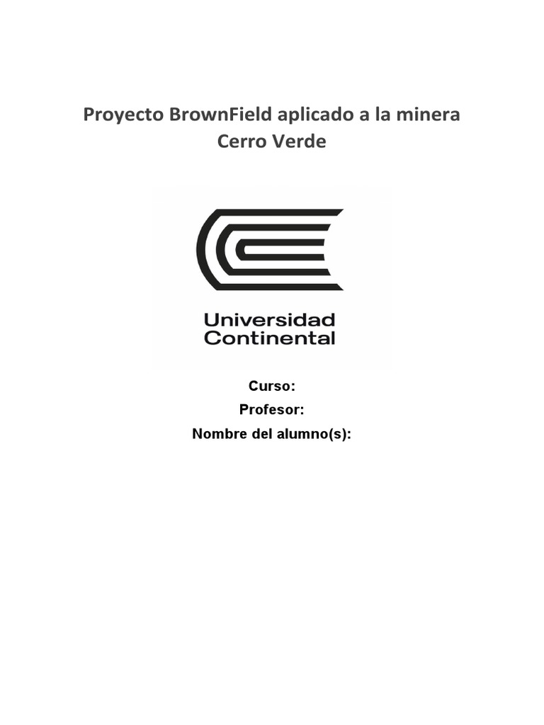 Proyecto Con Explicacion - P | PDF | Minería | Ingenieria Eléctrica
