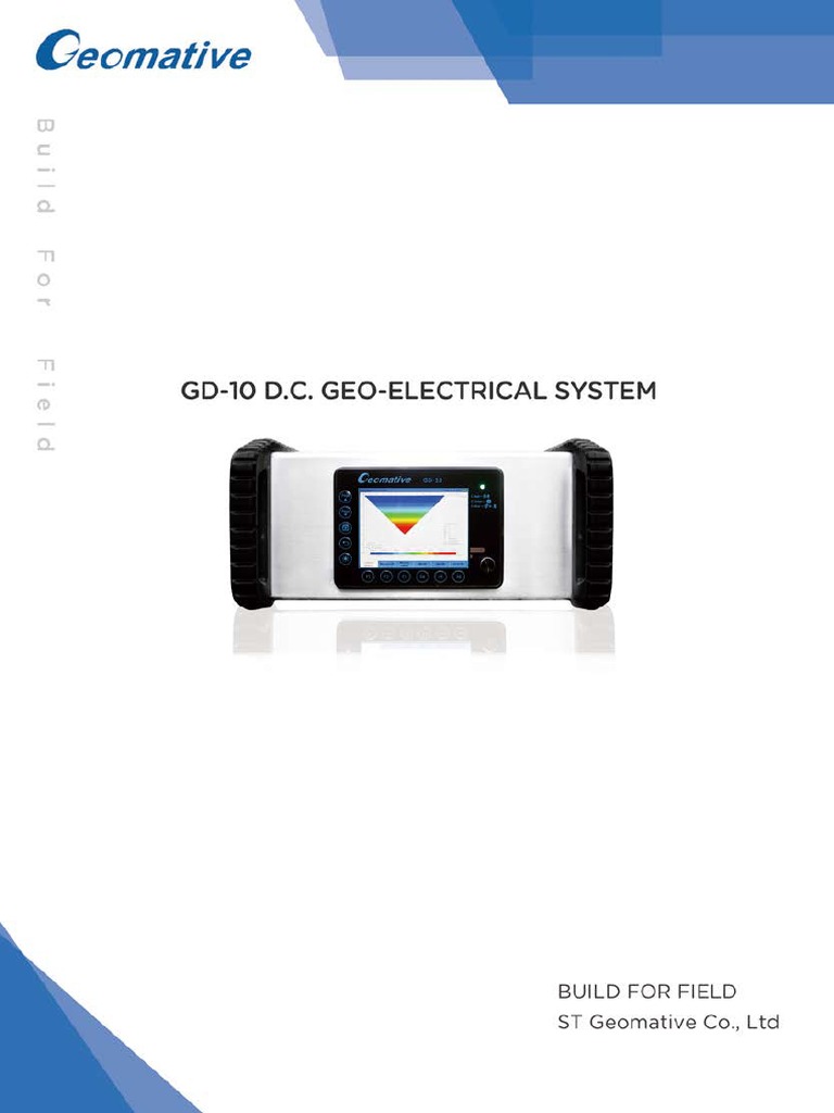 Geomtive new product catalog--GD-10 | PDF