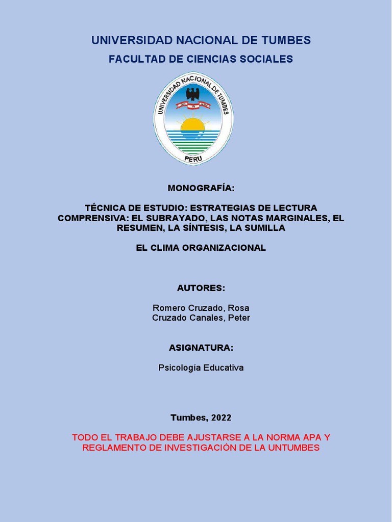 Modelo de Monografía | PDF