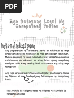 Gender Equality (Tagalog | PDF