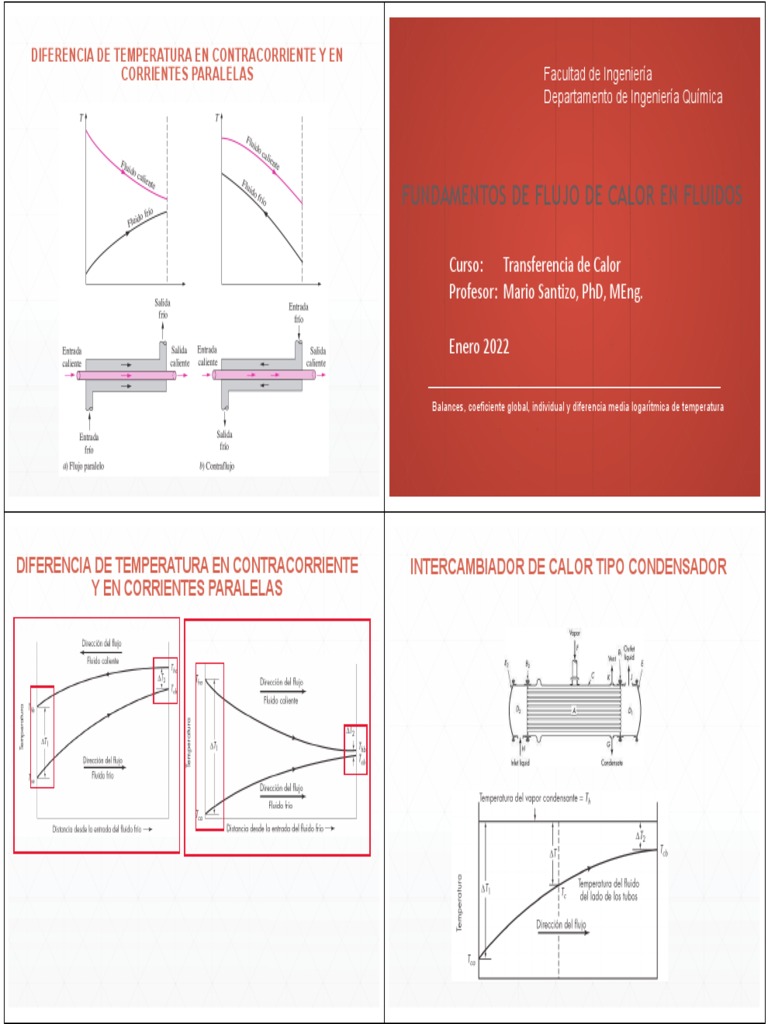 Fundamentos de Flujo de Calor en Fluidos | PDF | Intercambiador de calor | Calor