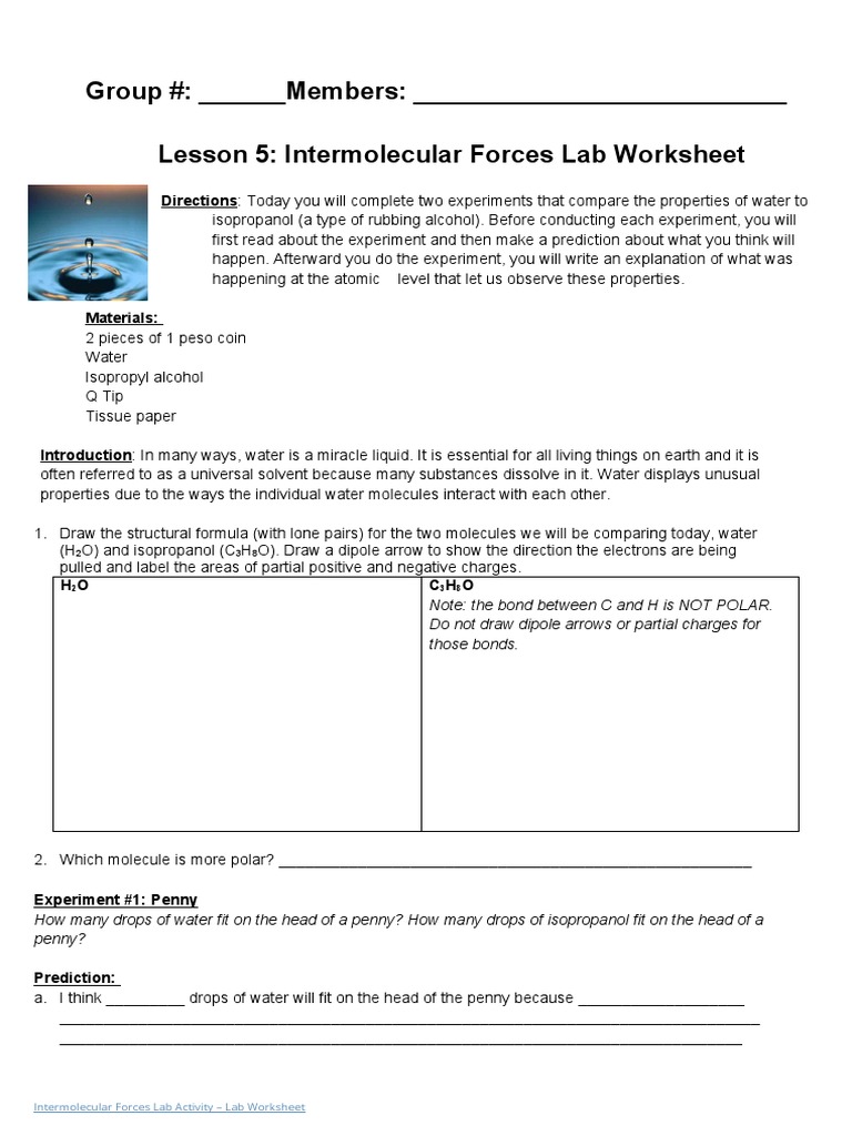 IMF Lab Worksheet | PDF