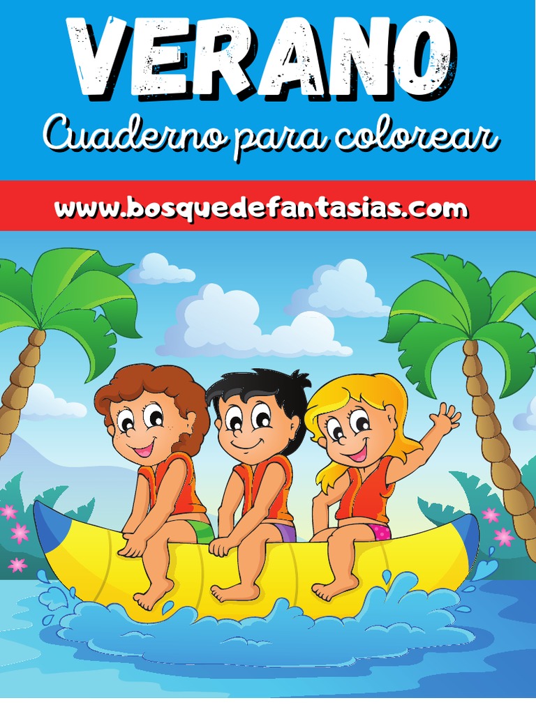 Cuaderno Verano Colorear | PDF