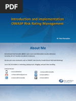 OWASP Risk Rating Methodology Guide | PDF
