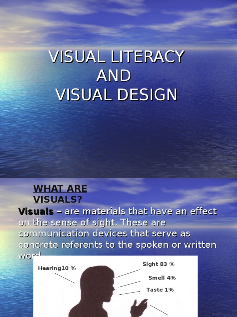 Visual Literacy and Visual Design | PDF | Typefaces | Sans Serif