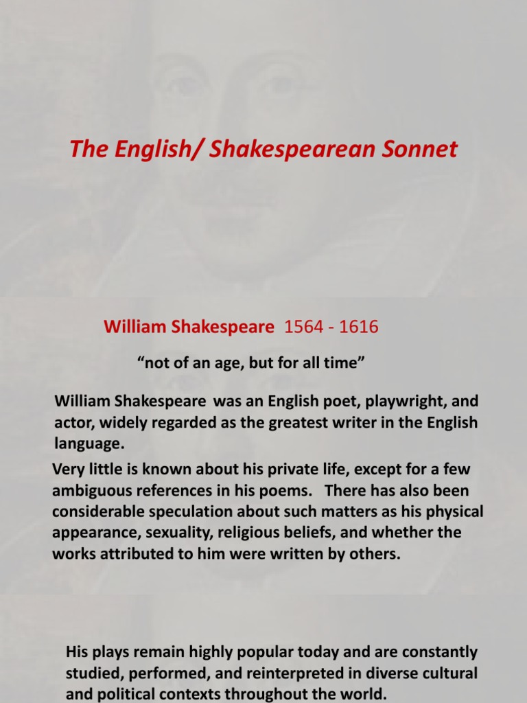 4) Shakespeare - Sonnet 130 | PDF | Shakespeare's Sonnets | Sonnets