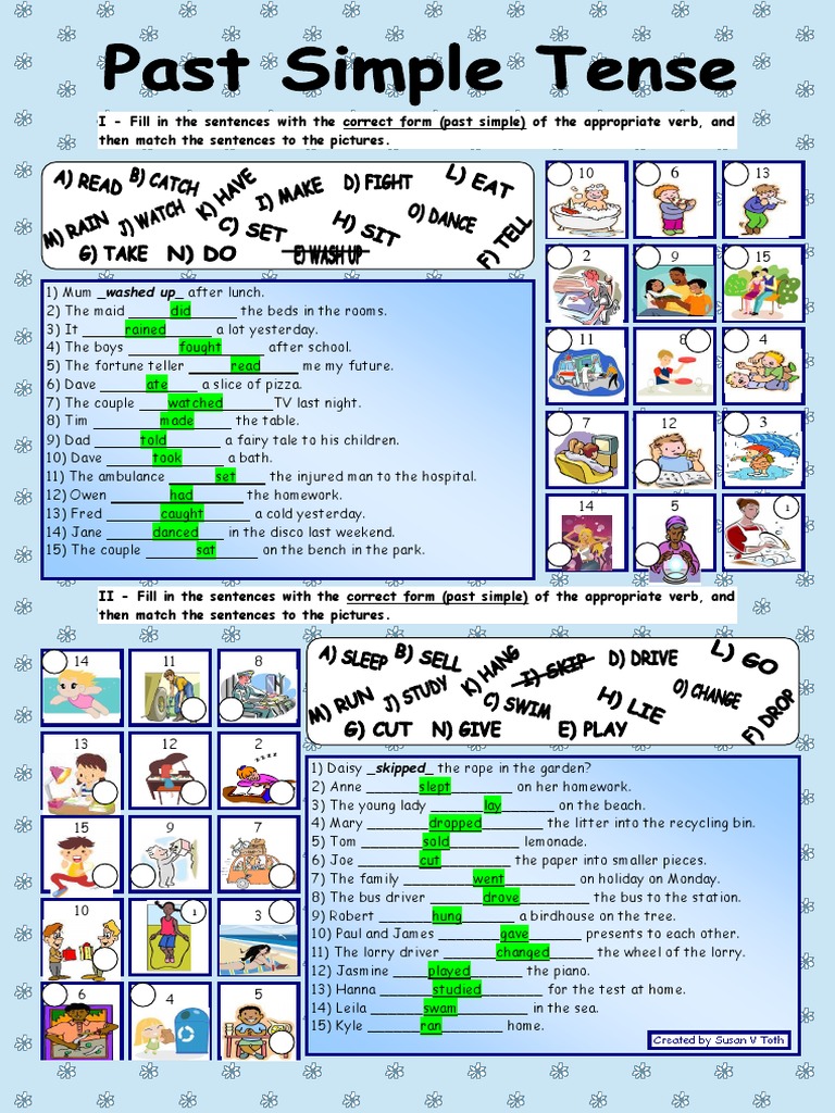 Activity 3 - Simple Past | PDF