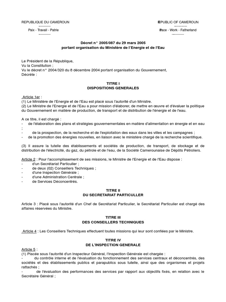 Minee Pdf Eau Assainissement