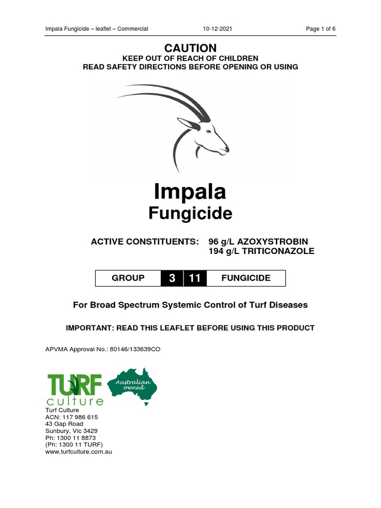 Impala Label | PDF