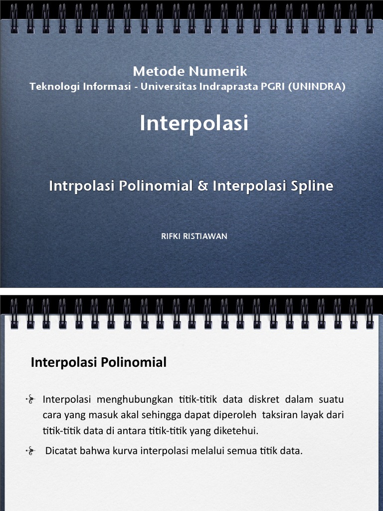 Interpolasi Backup | PDF