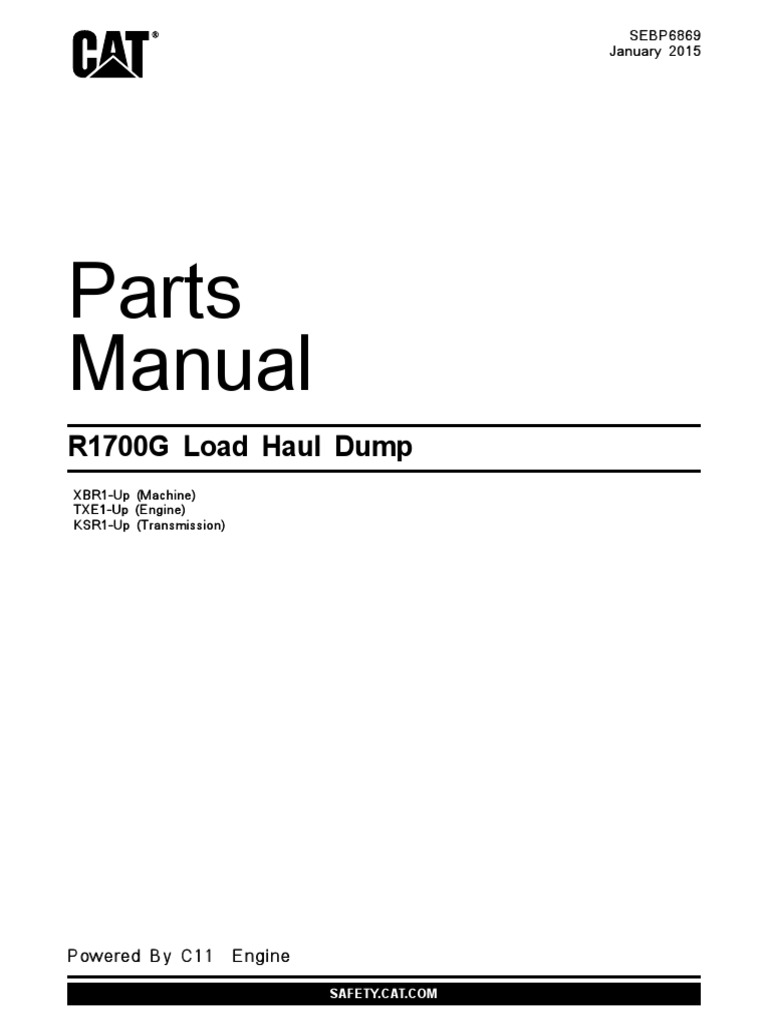 Manual de Partes r1700g | PDF | Brake | Fuel Injection