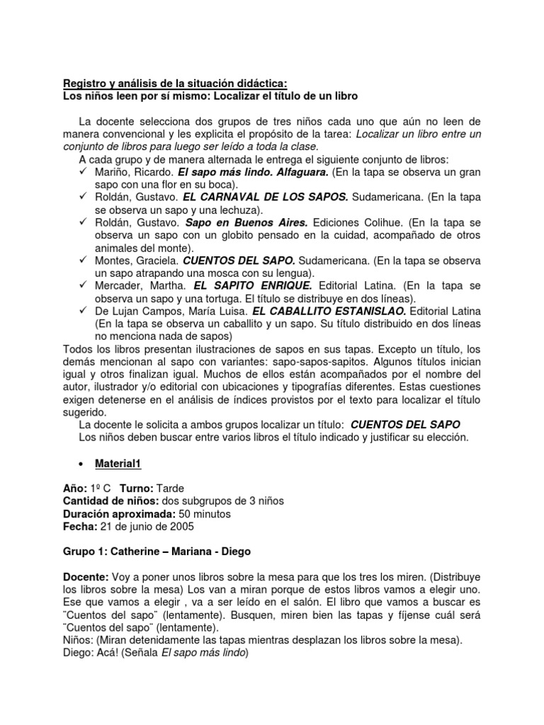 L 2 Cuentos - Del - Sapo | PDF