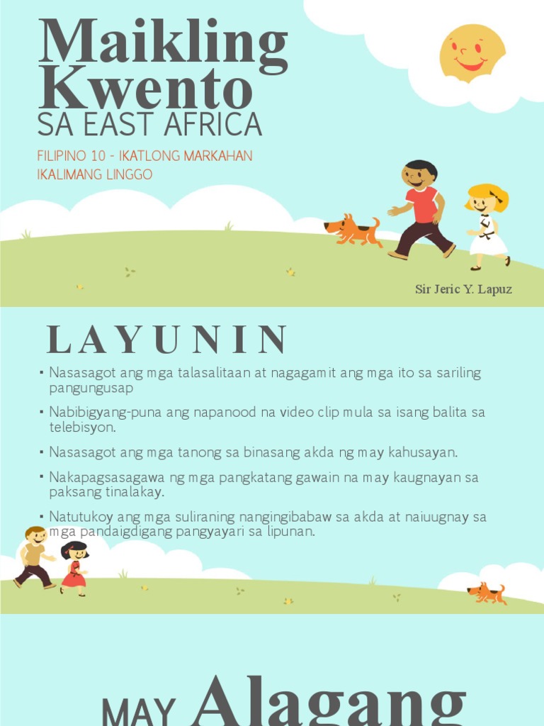 Maikling Kwento - Ang Alaga | PDF
