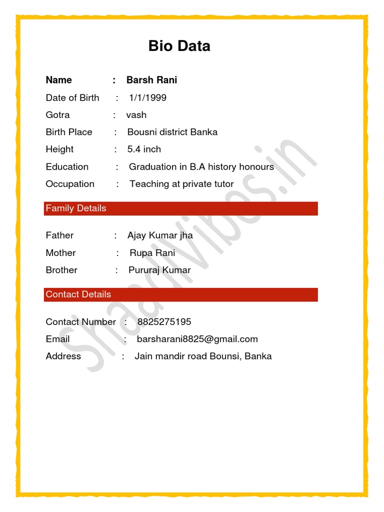 Biodata Ctfuqmf0bu5hbmtqme9rthm2cedpb2dun1bhdvr5y20 | PDF