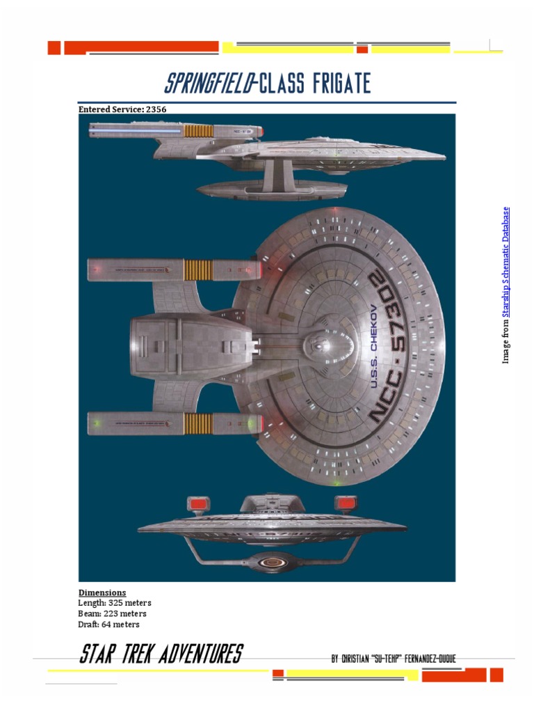 Springfield Class Cruiser PDF Draft | PDF | Ships | Torpedo