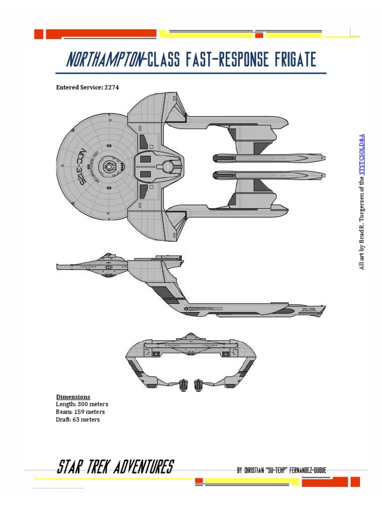 Spaceframe - TOS - Northampton-class-Fast-Response-Frigate-PDF-Draft-1d ...