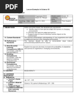 Sample ALS Weekly Lesson Log | PDF | Life | Learning