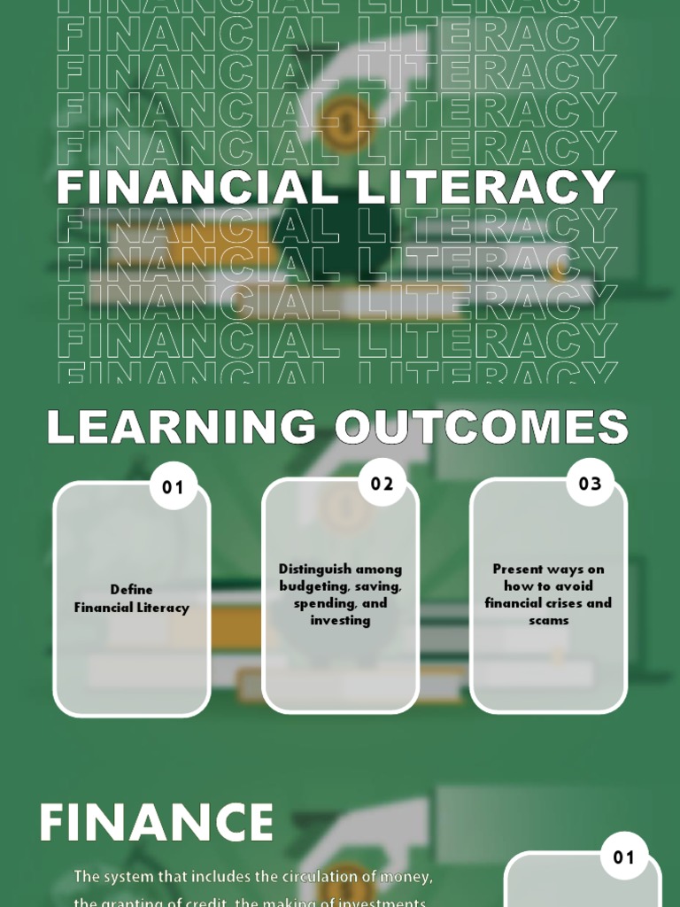 Group 3 Financial Literacy | PDF | Economies | Money