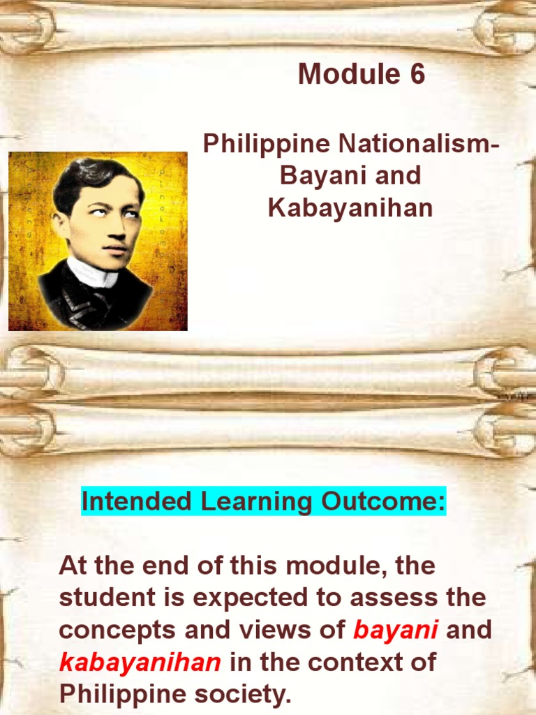 Module 6-2. Philippine Nationalism-Bayani and Kabayanihan | PDF