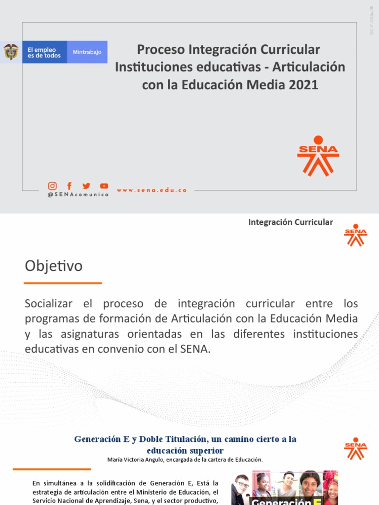 Proceso Integración Curricular | Descargar gratis PDF | Educación más ...