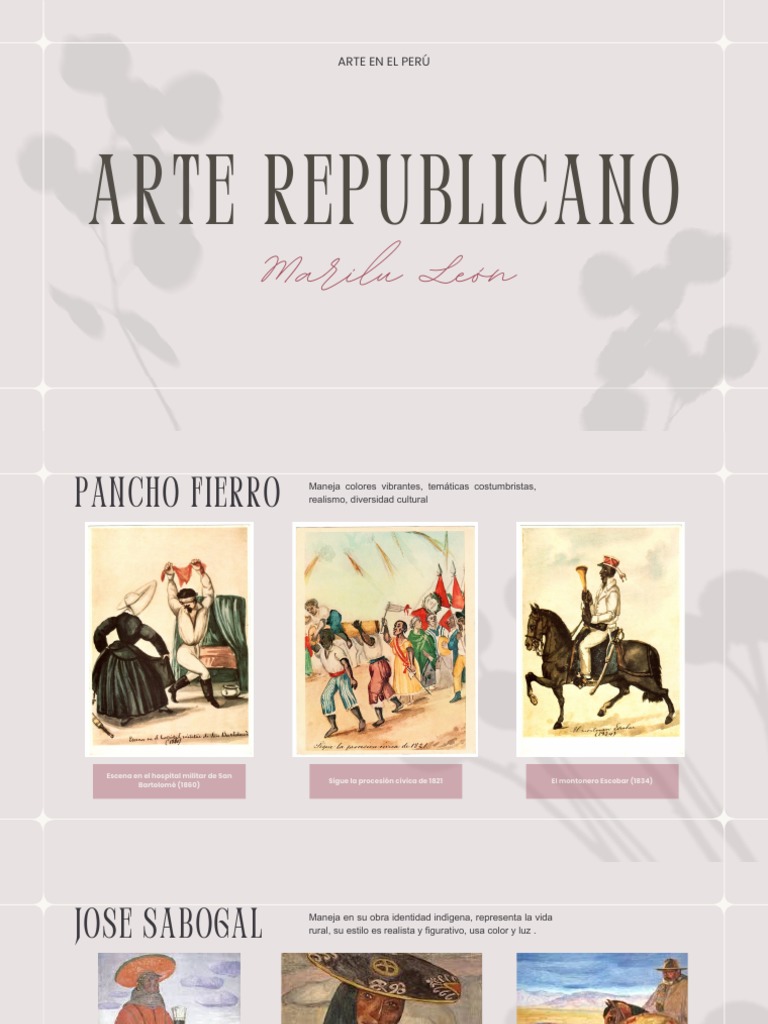 Arte Republicano | PDF