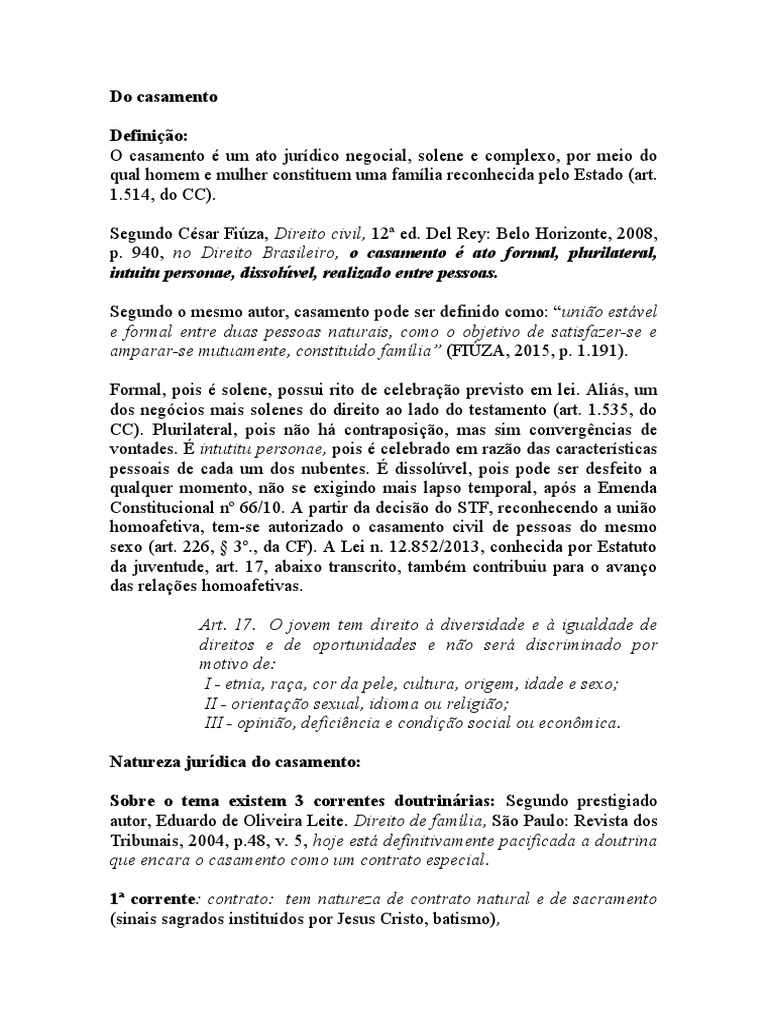 Casamento e Idade Núbil | PDF | Casamento | União estável