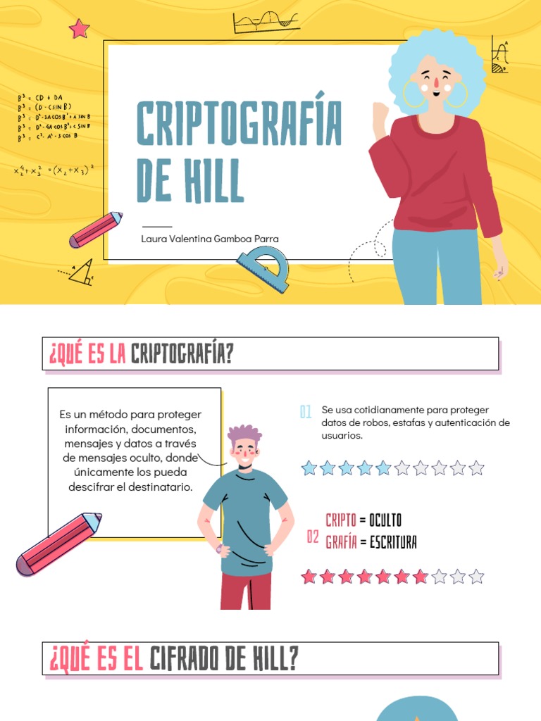 Criptografía de Hill: Cifrado y Descifrado | PDF | Cifrado | Matriz (Matemáticas)