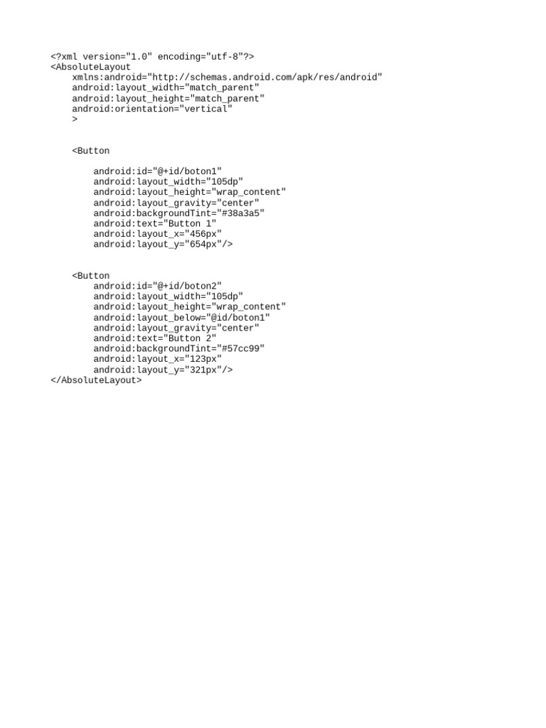 Absolute Layout | PDF