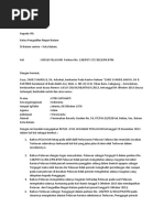 Contoh Kesimpulan Dalam Perkara Perdata | PDF